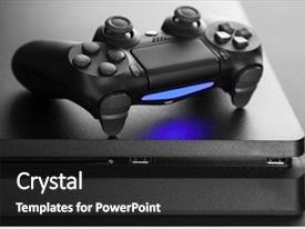 Gaming Console And Controller PPT template 9 | CrystalGraphics