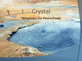 Geothermal Region Of Hverir PPT template 75 | CrystalGraphics