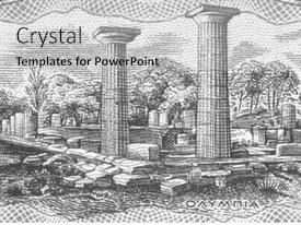 Greece Circa 1943 Ancient Olympia PPT template 13 | CrystalGraphics