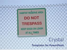 Habitat Reserve Area PPT template 41 | CrystalGraphics