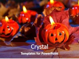 Halloween Pumpkins PPT template 77 | CrystalGraphics