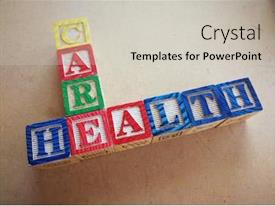 Health Care Is Crossword Puzzle PPT template 25 | CrystalGraphics