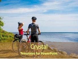 Healthy Lifestyle People Resting PPT template 48 | CrystalGraphics