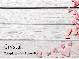 Holiday Background With Heap PPT template 47 | CrystalGraphics