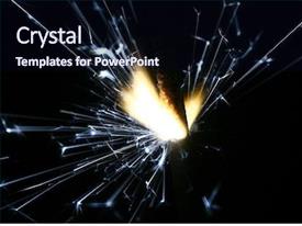 Holiday Stars PPT template 95 | CrystalGraphics