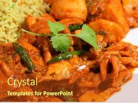 Hot Chicken Curry PPT template 58 | CrystalGraphics