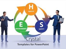 Hse Concept For Health Safety PPT template 11 | CrystalGraphics