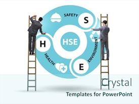 Hse Concept For Health Safety PPT template 1 | CrystalGraphics