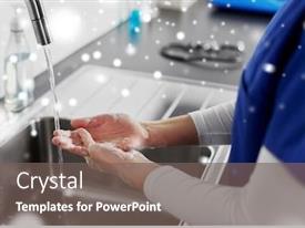 Hospital Safety Hygiene Health Care And PPT template 90 | CrystalGraphics