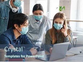 Image Of Multinational Serious Students PPT template 31 | CrystalGraphics
