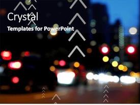 Image Of Multiple Up Arrows PPT template 55 | CrystalGraphics