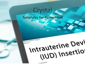 Intrauterine Device Iud Insertion Medical PPT template 11 | CrystalGraphics