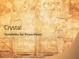 Ancient Persian Iran History PPT template 91 | CrystalGraphics