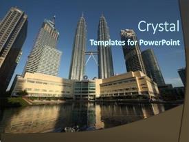 Kuala Lumpur February 17 Petronas PPT template 82 | CrystalGraphics