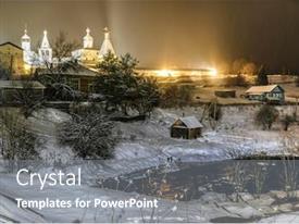 Landscape With The Image PPT template 23 | CrystalGraphics