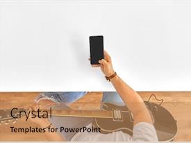 Leisure Music And People Concept PPT template 6 | CrystalGraphics
