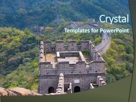 Location Boundaries Famous Great Wall Of China PPT template 76 ...