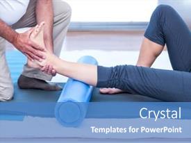 Low Section Of Instructor Teaching PPT template 4 | CrystalGraphics