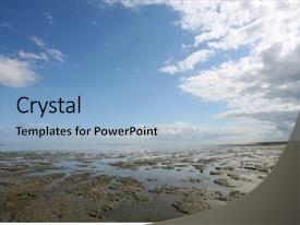 Low Tide At The Borders PPT template 47 | CrystalGraphics