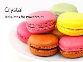 Macaroon Cookies PPT template 11 | CrystalGraphics