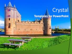 Medieval Castles Of Netherland Muiden PPT template 93 | CrystalGraphics