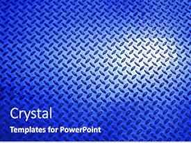 Metal Grate Texture Surface PPT template 77 | CrystalGraphics