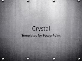 Old Paper Tacked Metal Plate PPT template 2 | CrystalGraphics