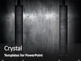 Metal Template PPT template 69 | CrystalGraphics