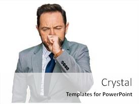 Middle Age Man Wearing Business PPT template 22 | CrystalGraphics