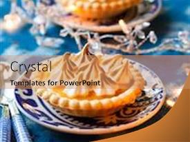 Mini Orange Curd And Meringue PPT template 3 | CrystalGraphics