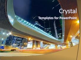 Modern Urban Landscape PPT template 29 | CrystalGraphics