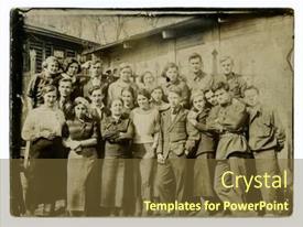 Moscow Ussr Circa 1940s PPT template 67 | CrystalGraphics