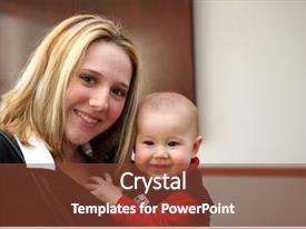 Multiple Generations Mother With Her Son PPT template 72 | CrystalGraphics