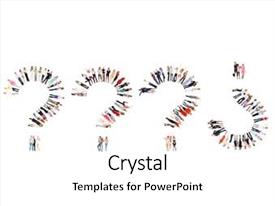 Multiple Problems Workforce Concept Team Over White PPT template 43 ...