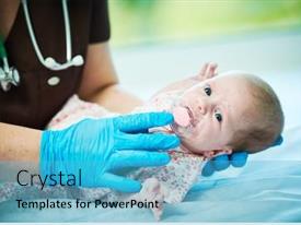 Neonatal Surgery Clinic Newborn Medicine PPT template 47 | CrystalGraphics