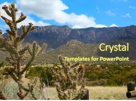 Sandia Mountains New Mexico PPT template 60 | CrystalGraphics