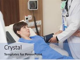 Normal Stress Blood Pressure Hospital Patient Doctor PPT template 72 ...
