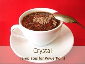 Number Pots White Cup Of Coffee PPT template 19 | CrystalGraphics