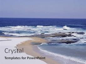 Ocean View PPT template 93 | CrystalGraphics