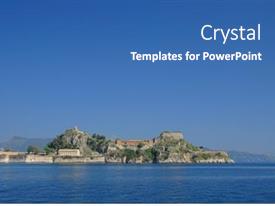 Old Castle Of Corfu PPT template 38 | CrystalGraphics