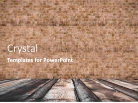 Old Room With Brick Wall PPT template 13 | CrystalGraphics