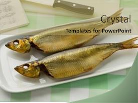 Pair Of Buckling Hot Smoked PPT template 12 | CrystalGraphics