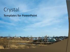 Panorama Of Suzdal In Spring PPT template 41 | CrystalGraphics