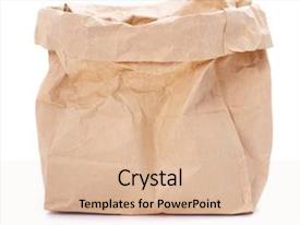 Paper Bag PPT template 62 | CrystalGraphics