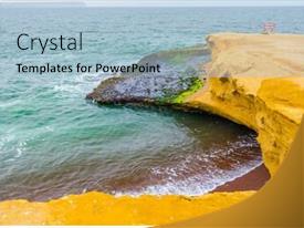 Paracas National Reserve Peru PPT template 90 | CrystalGraphics