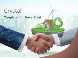 Paris Agreement Concept In Ecology PPT template 6 | CrystalGraphics