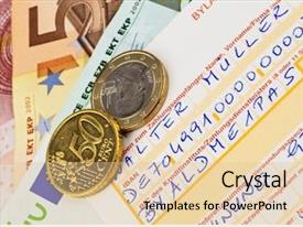 Payment Slip With Iban Number PPT template 97 | CrystalGraphics