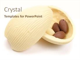 Photo Of Opened Easter Egg PPT template 18 | CrystalGraphics