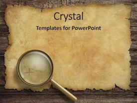 TEMPLATE PIRATES Old Treasure Map PPT template 70 | CrystalGraphics
