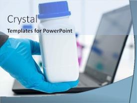Plastic Container For Chemicals PPT template 93 | CrystalGraphics